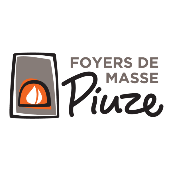 Simon Graphique Logo organique pour Foyers de masse Piuze